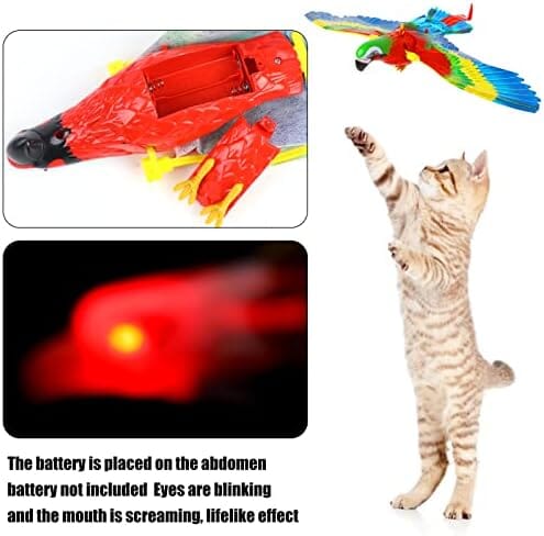 Hanging Spinning Simulation Bird with Light Sound for Indoor Ceiling ...