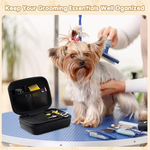 Hard Pet Grooming Tool Storage Case - Pet Clever