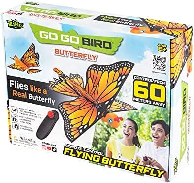 Remote Control Flying Toy - Looks and Flies Like A Real Butterfly - Pet ...