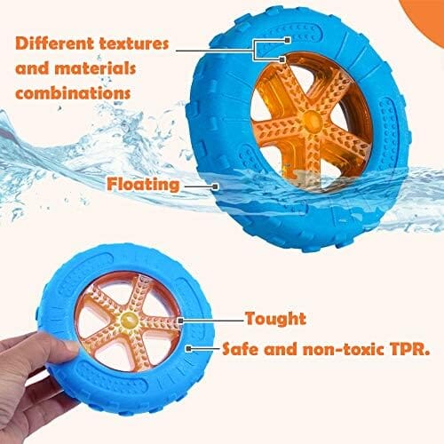 Wheel Floating Toys for Interactive Fetch & Play - Pet Clever